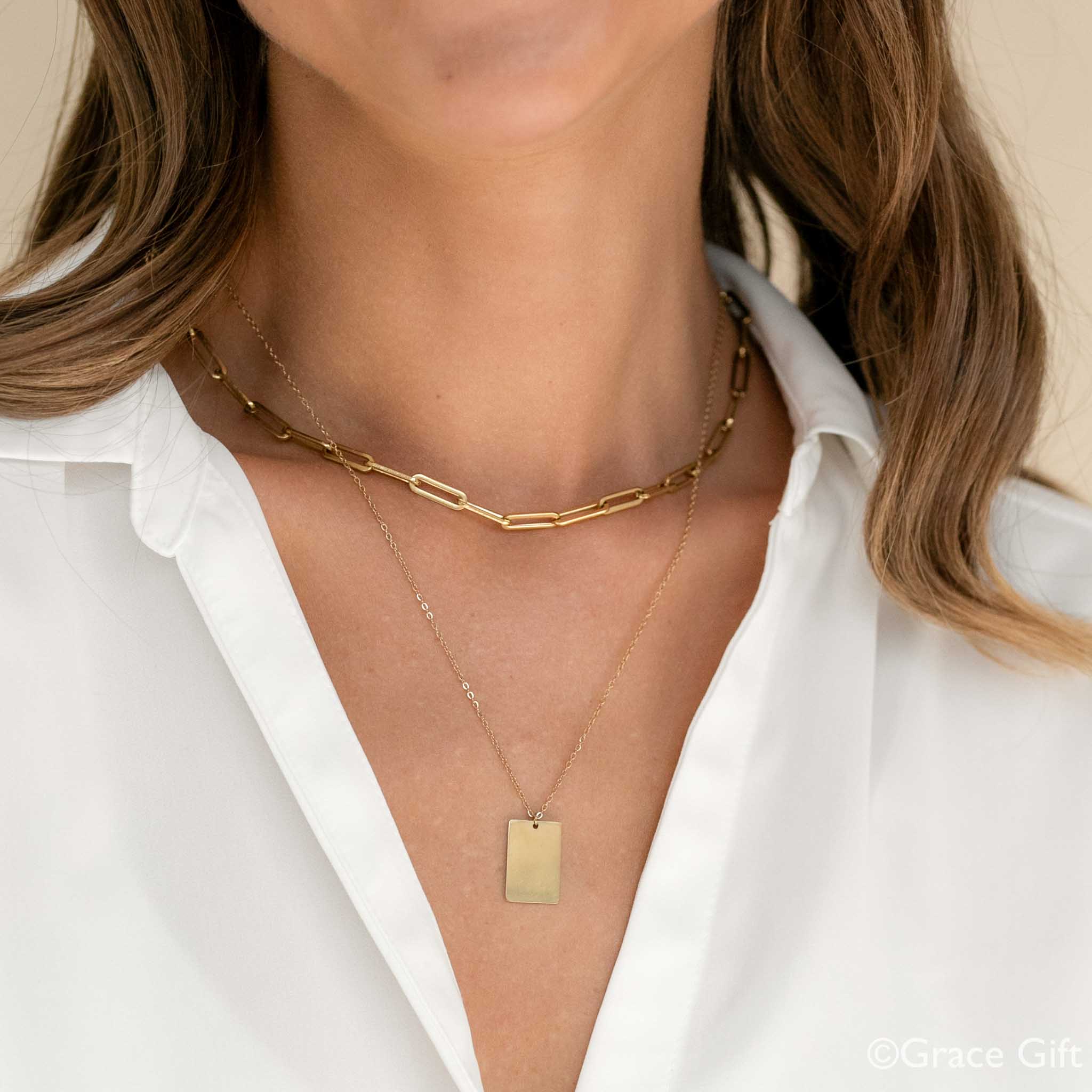 LAYERED NECKLACE SET BOHO | Minimalist Everyday Jewelry