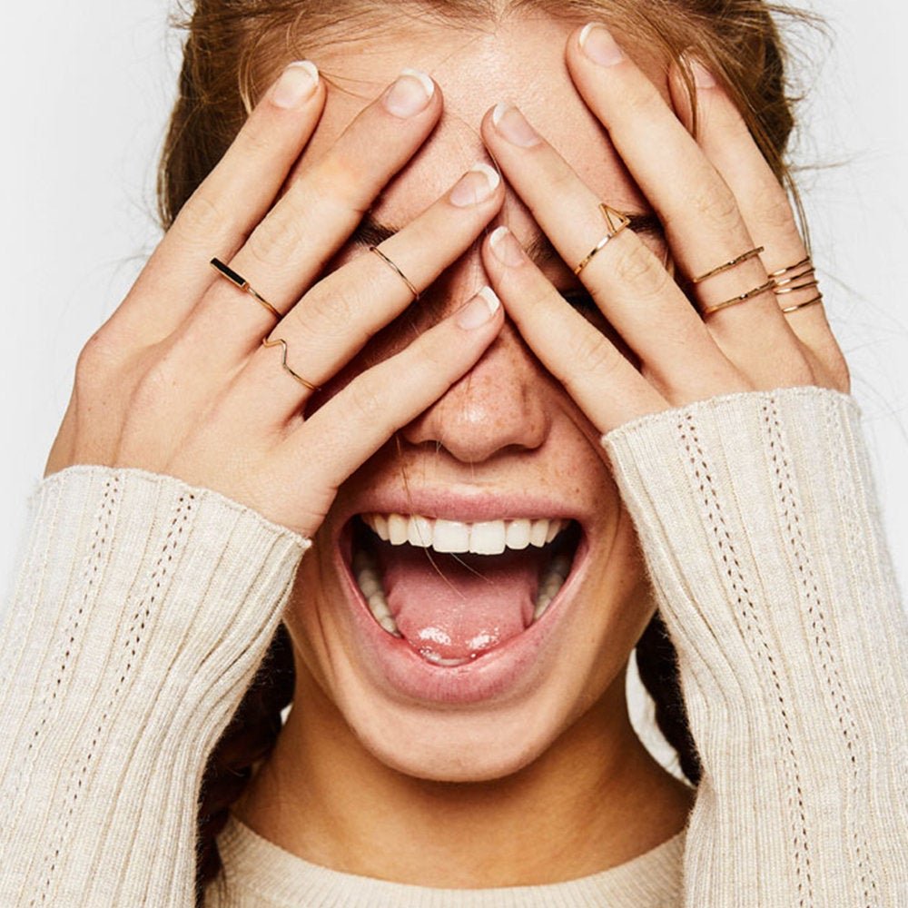 STACKABLE MINIMALIST RINGS SET | Minimalist Everyday Jewelry